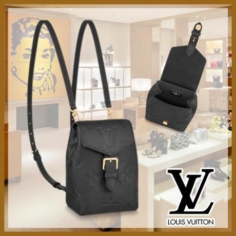【21FW新作】LV ☆タイニー・バックパック ブラックブランドコピー n級品国内優良サイト届く