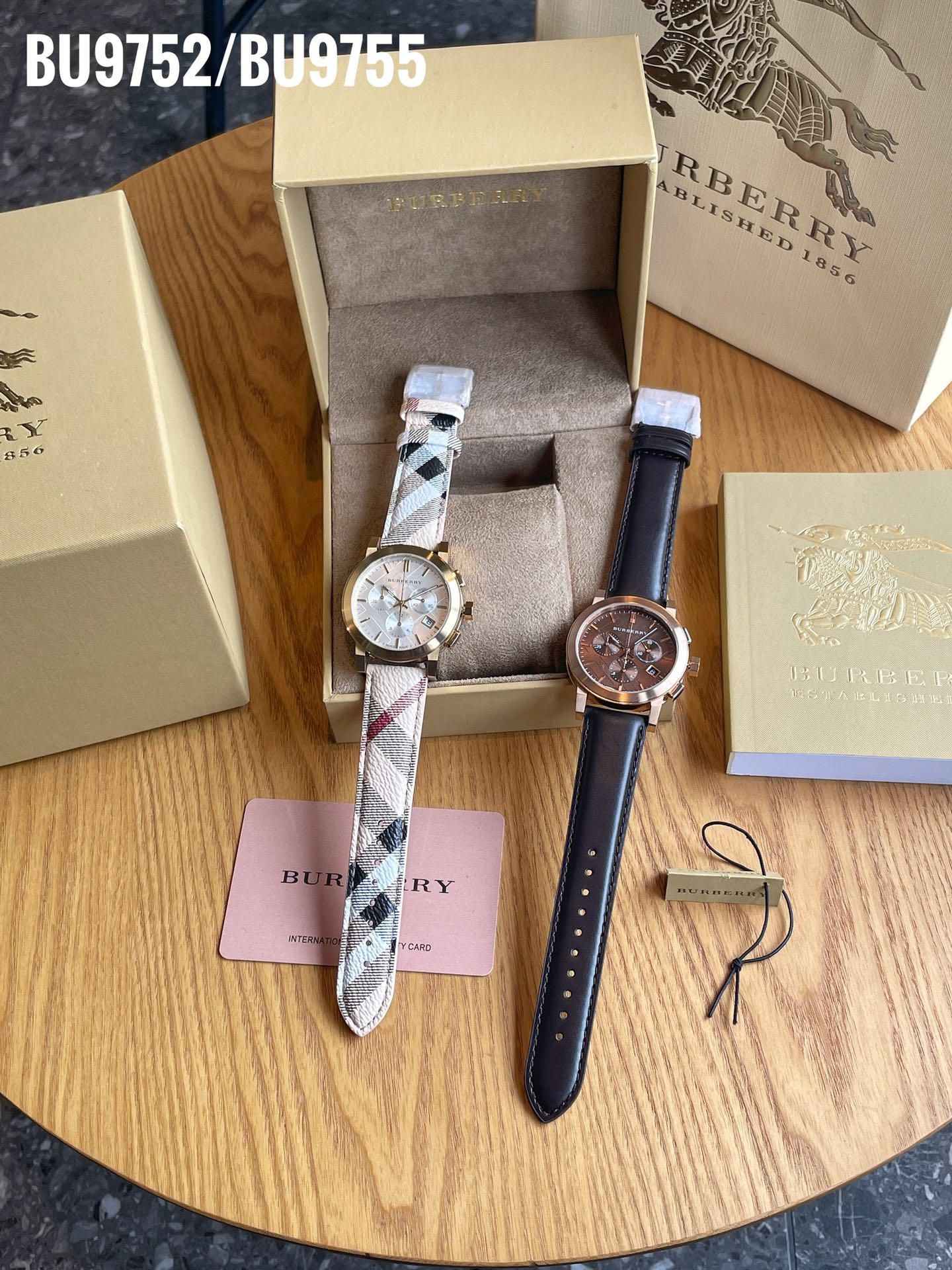 手元在庫あり Burberry バーバリー クォーツBU9752/BU9755 本当に届くスーパーコピー安全後払い代引き店